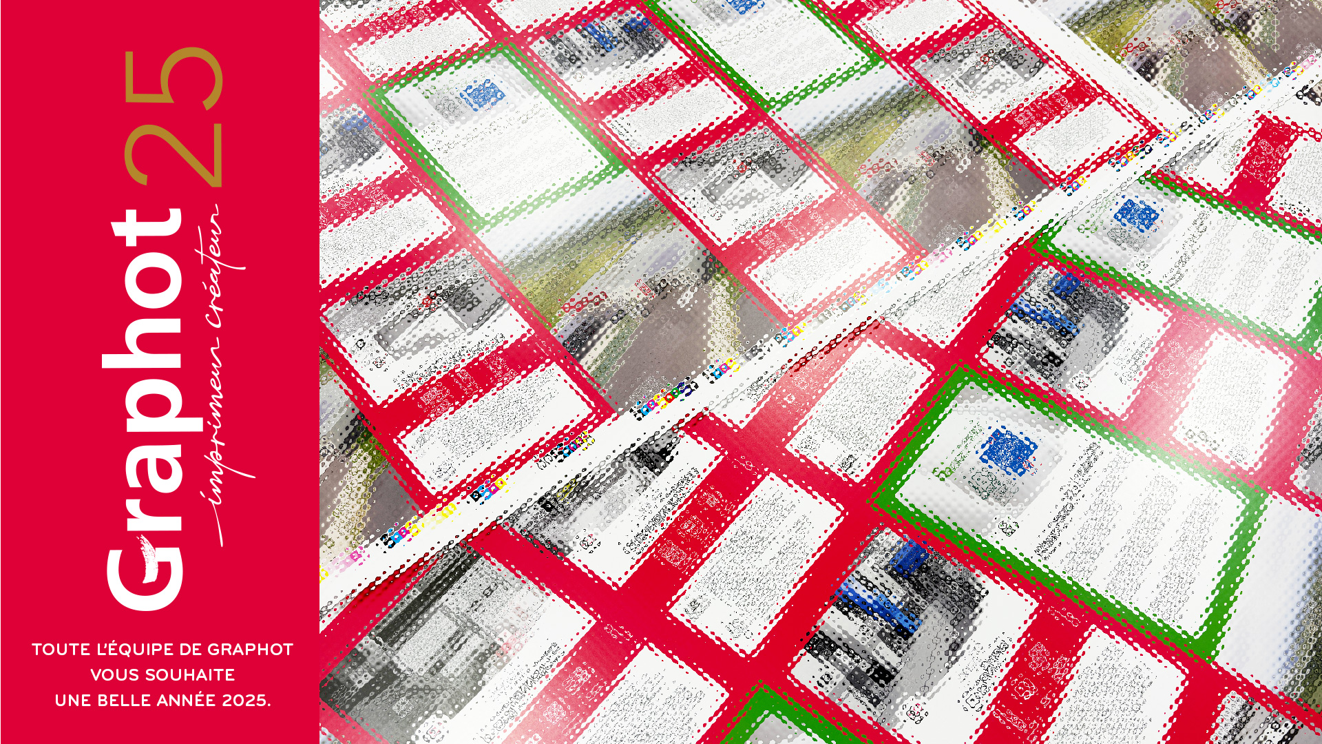 Les vœux Graphot 2025 arrivent dans vos boîtes